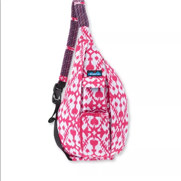 Kavu | Bags | Kavu Rope Sling Pink Blot Backpack Bag | Poshmark